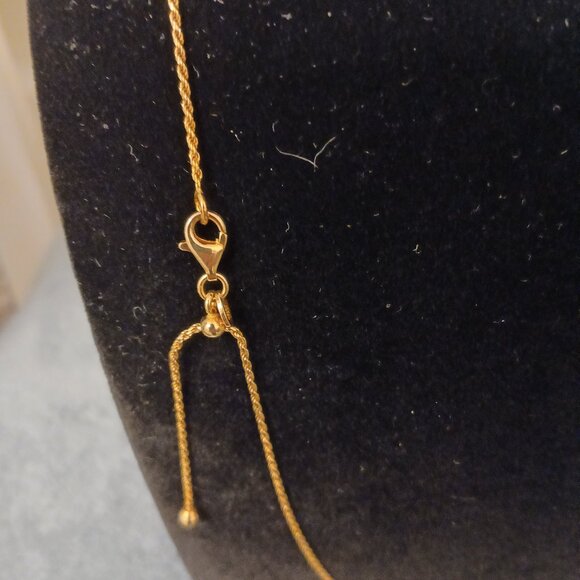 Veronese(R) | Jewelry | Veroneser 8k Yellow Gold Clad 24 Adjustable ...